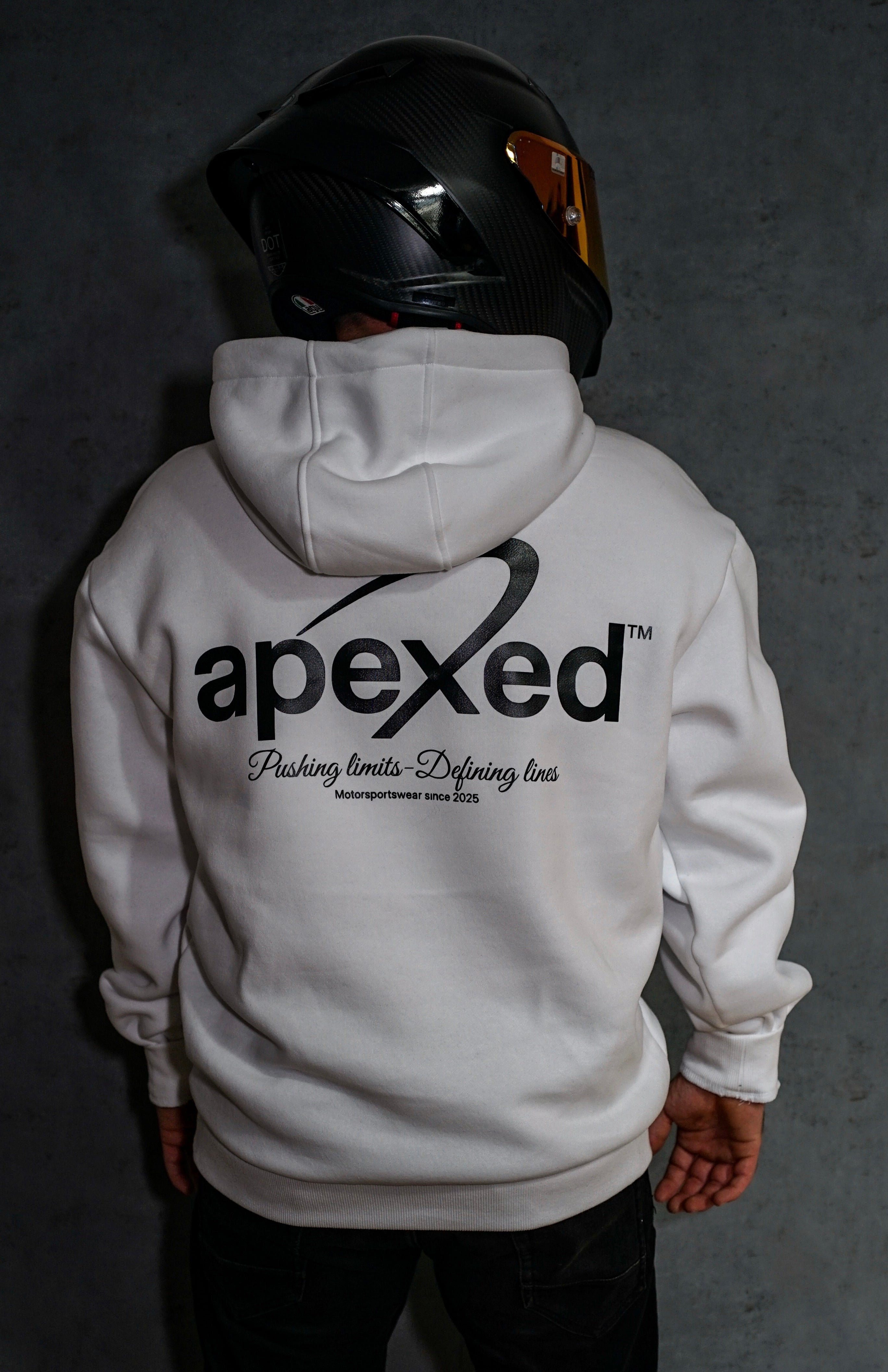 Apexed Basic Oversized Hoodie Weiß – Apexed Design
